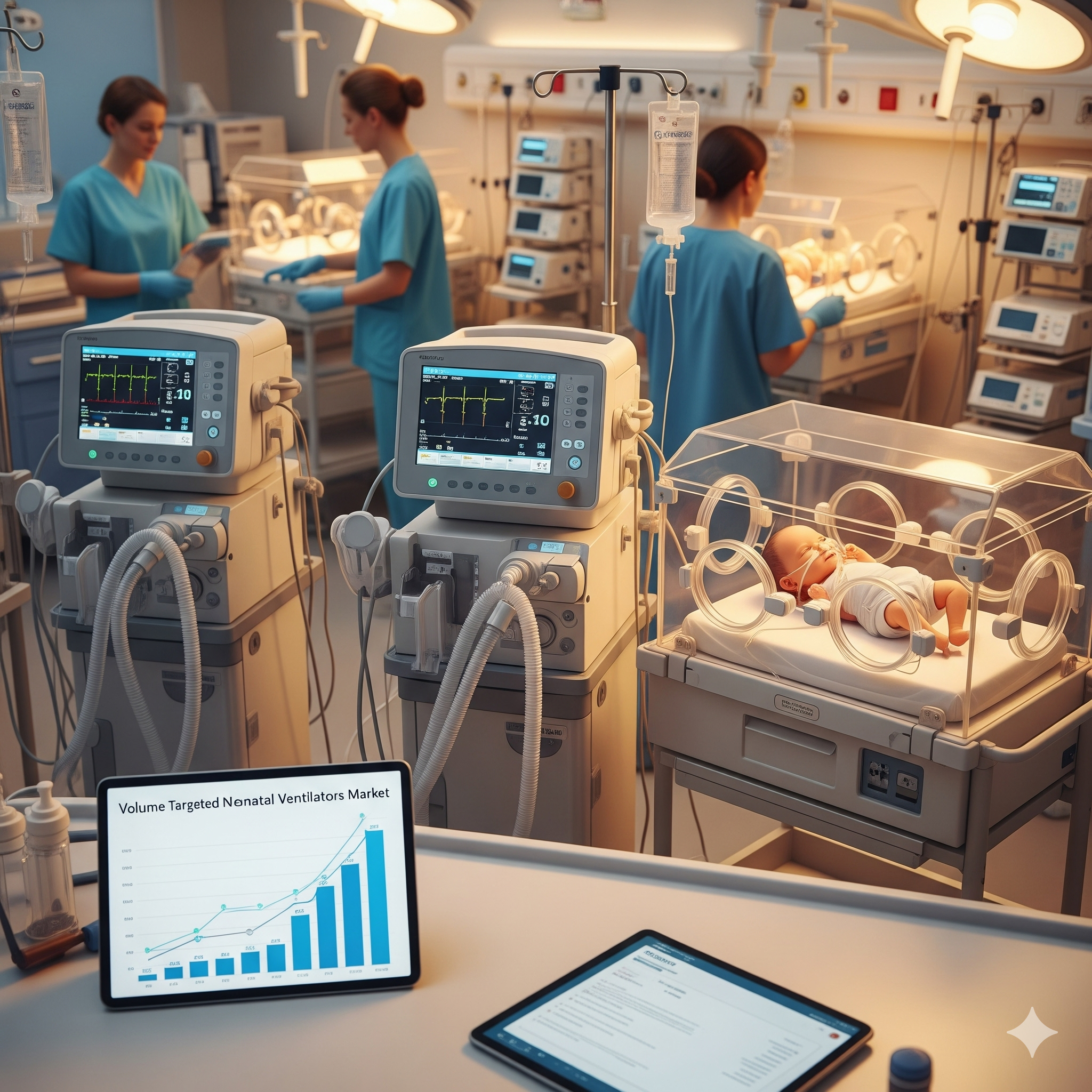 Volume Targeted Neonatal Ventilators Market Size And Projection