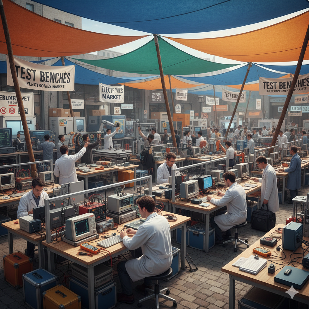 Test Benches Size And Trends 2025
